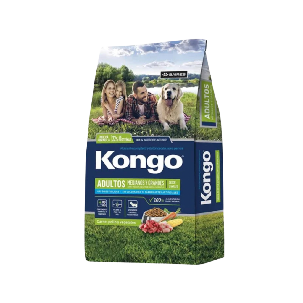 Kongo perros raza medianas y grandes 21kg – Memipetshop